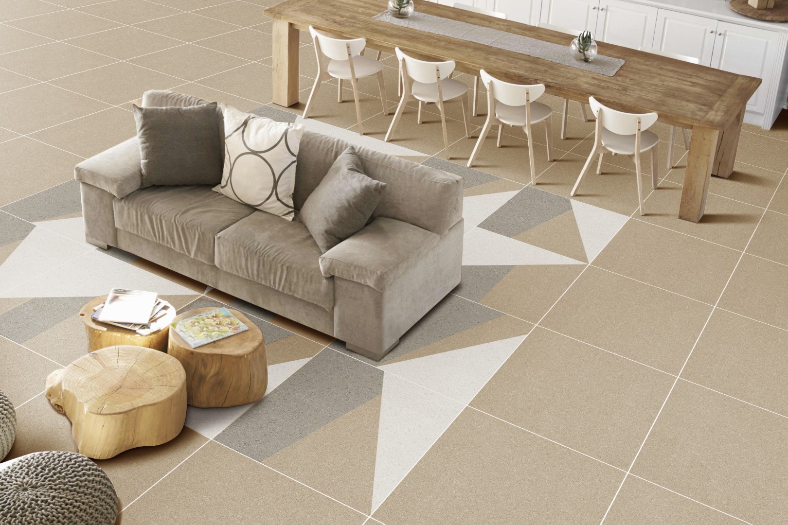 ห้องนั่งเล่น ( FRANCES STONE )-ไทย สุง ห้องตัวอย่าง