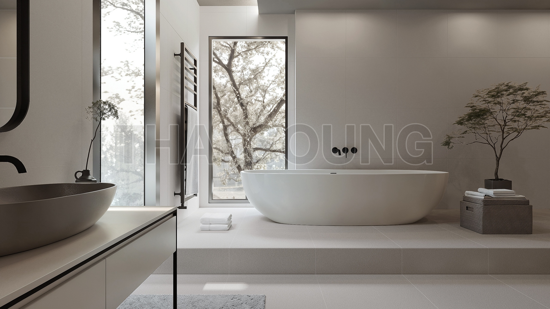 กระเบื้อง COMET LV IVORY MATT R10 60x60