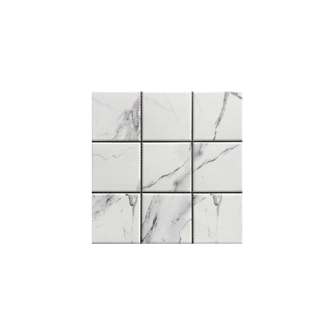 กระเบื้อง H87672 AQUA MOSAIC WHITE CARARA MATT R9 30x30